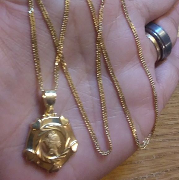 18k Saudi Gold | Jewelry | 8k Saudi Gold Necklace | Poshmark